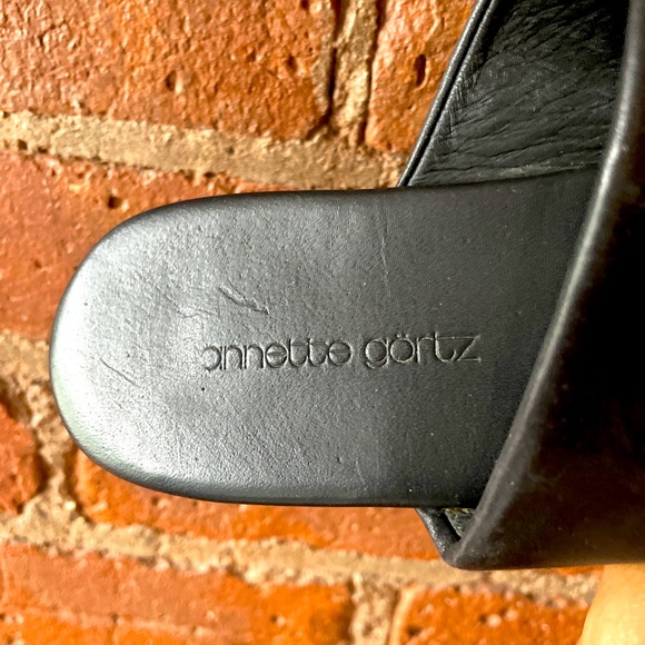 Annette Görtz | Shoes | Annette Grtz Leather Sandal Slide Sz 4 | Poshmark